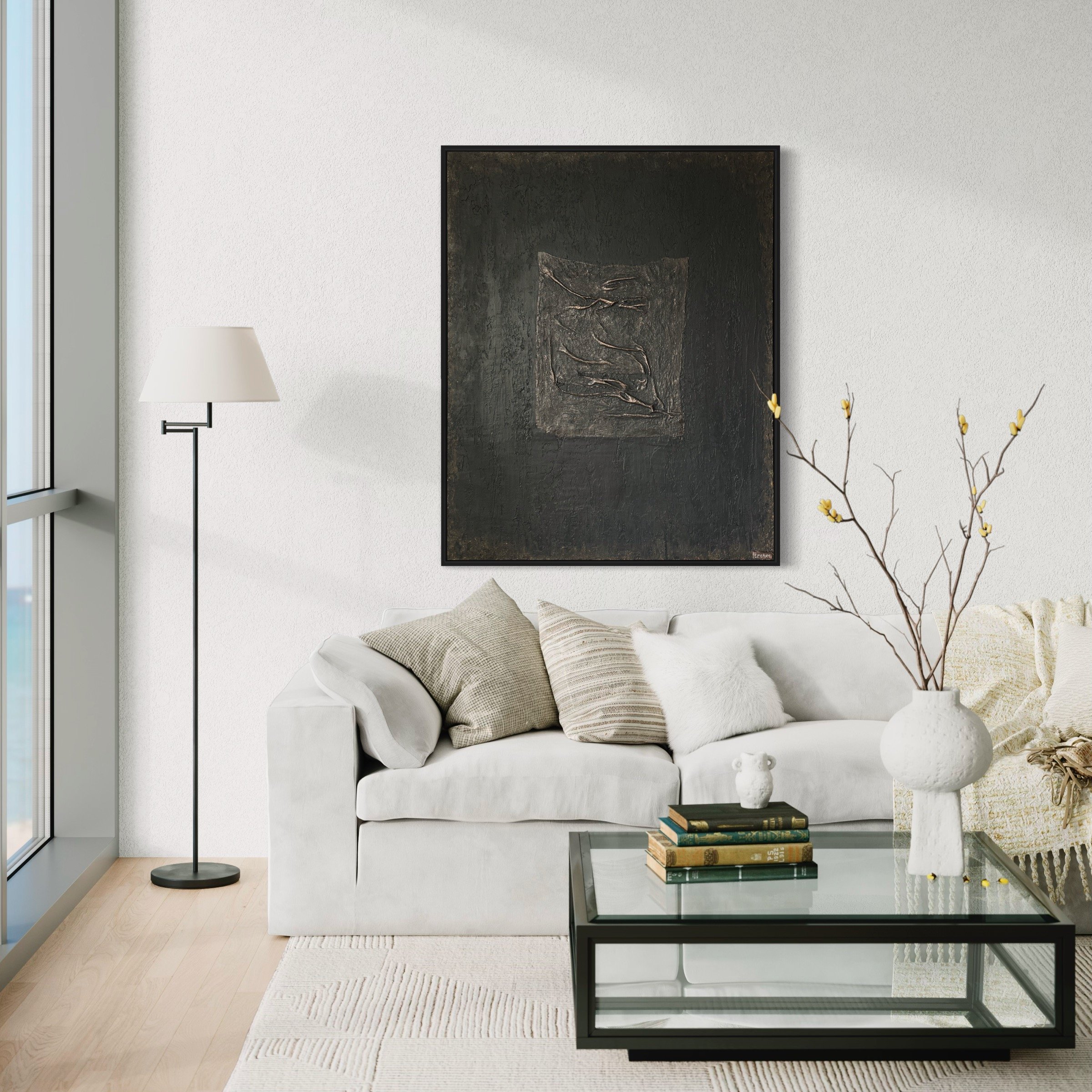 Black Pergament – Raw elegance in layers of metallic shimmer - Artist Arena