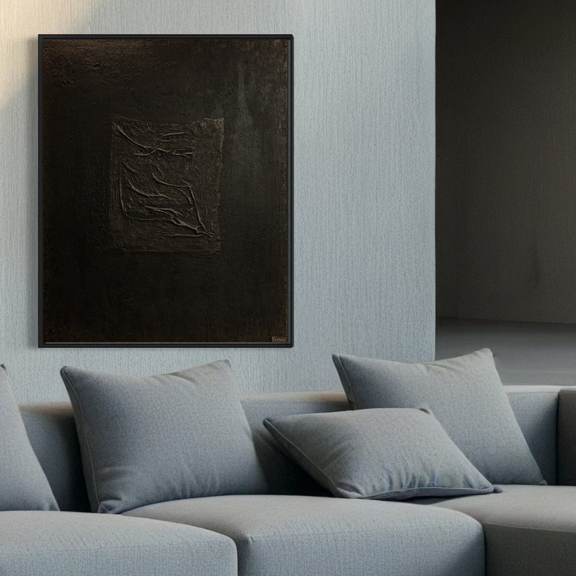 Black Pergament – Raw elegance in layers of metallic shimmer - Artist Arena